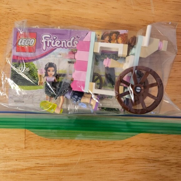 Lego | Toys | Lego Friends 306 Emma With Ice Cream Cart Item 1846 ...